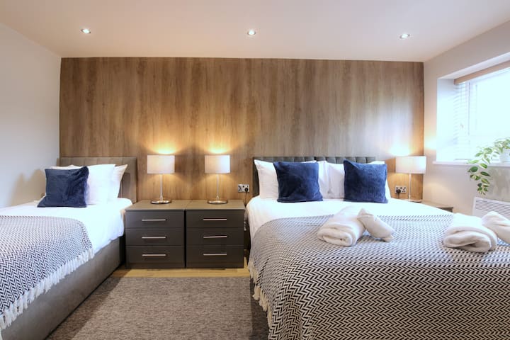 Luxury Darby Suite At The Ironworks Aparthotel - Telford