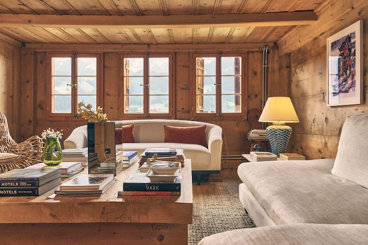 Renovated Chalet On Top Of The Picturesque Village - Charmey