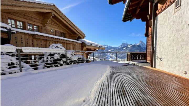 Enchanting Chalet In The Picturesque Schonried - Zweisimmen