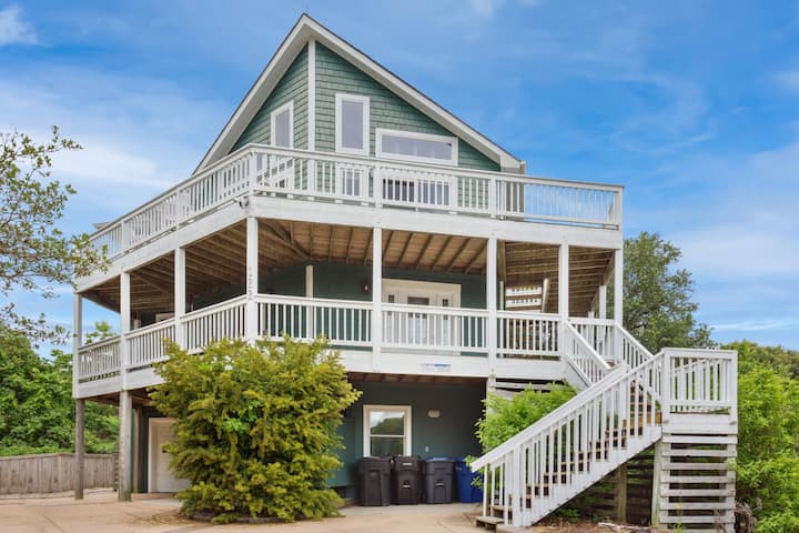 2135 Pirates Perch * 11 Min Walk To Beach - Duck, NC