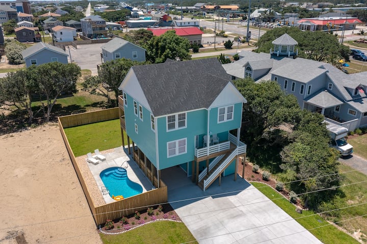 5218 Banana Cabana * 4 Min Walk To Beach - Nags Head, NC