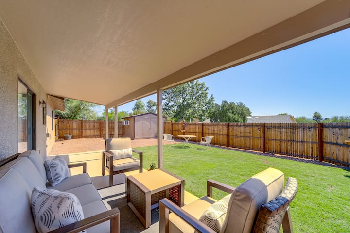 3 Mi To Old Town Cottonwood: Sunny Home W/ Bbq - Cottonwood, AZ