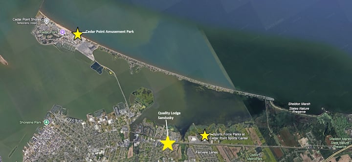 Cedar Point Sports Center Area - Sandusky, OH