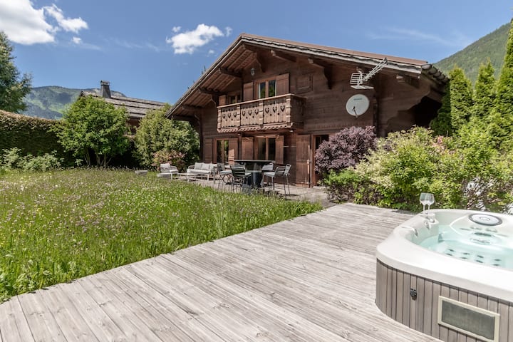 Balcon De L'europe - Jacuzzi Privé - Jardin Vue Mb - Les Houches