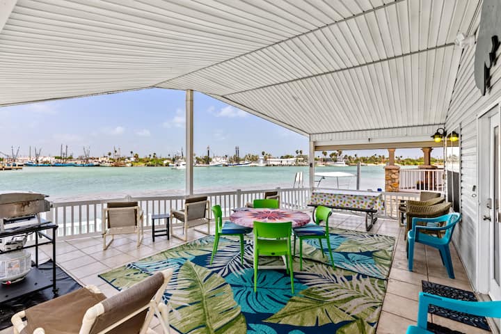 312 Waterfront, Boat & Fish Dock, Long Is Village - Port Isabel, TX