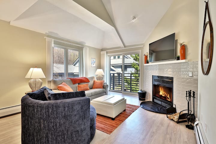 Gorgeous Woods Condo: 2br/2ba. Pool. Hot Tub. V5 - Killington, VT