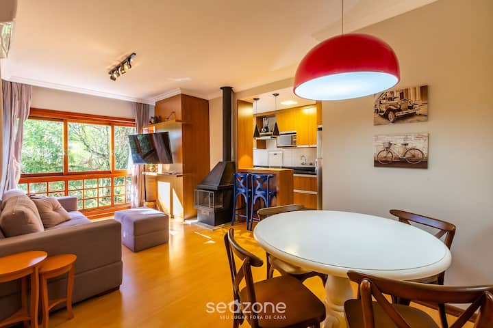 Apt W/ Bbq 1km From Gramado Center Sds104 - Gramado