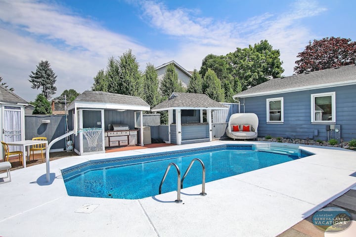 Saltwater Pool |Outdoor Oasis |Close To Downtown - Lake Geneva, WI