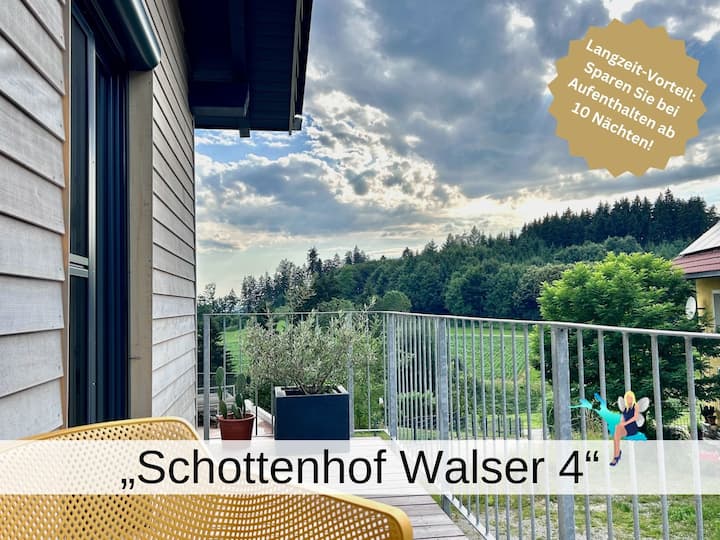 Apartment Schottenhof Walser 4 - Green Oasis - Achberg