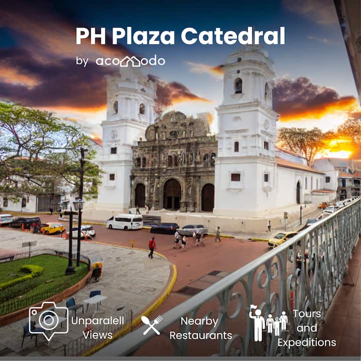 The Plaza Catedral Views By Acomodo @Casco Viejo - Panama