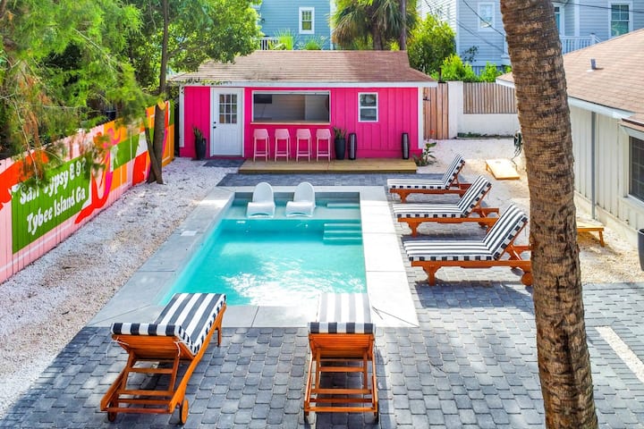 6 Bed 4 Ba Resort Style Home W Heated Pool - Tybee Island, GA