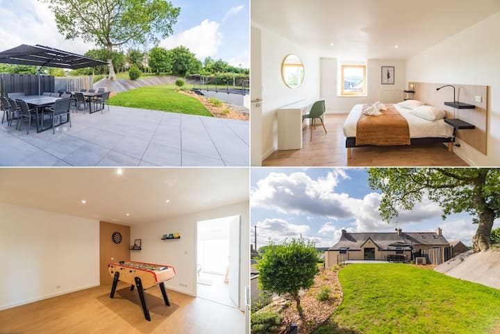 Grande Maison : Billard, Jardin Et Plages à 25min - Brittany