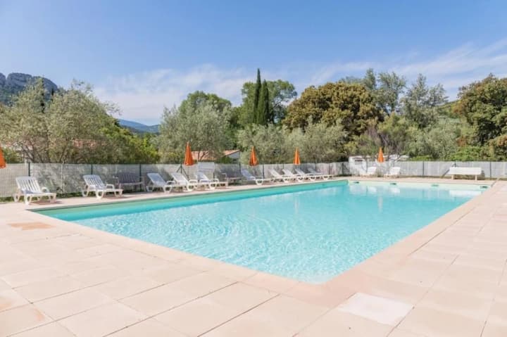 Zecamping 3* Chalet 30m² Piscine - Buis-les-Baronnies