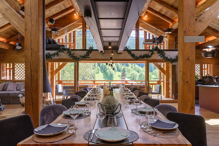 Lcz- Chalet Osmose 22 - Piscine-sauna-jacuzzi - La Clusaz