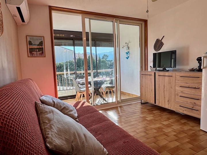 Studio Cabine Résidence Avec Piscine Ar030-053 - Argelès-sur-Mer