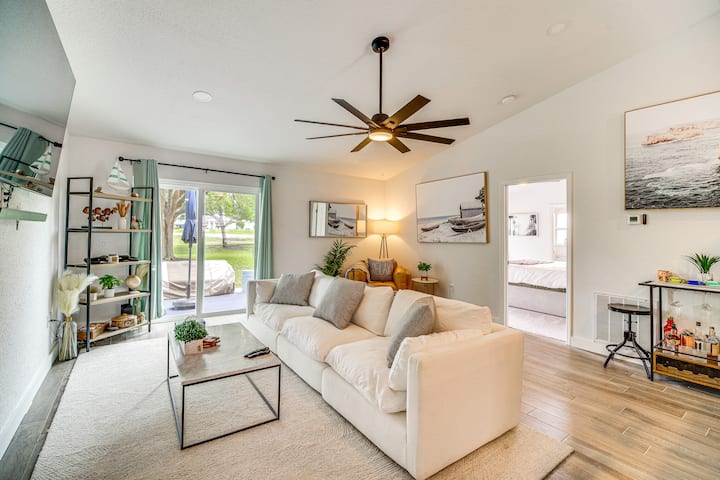 Private Yard + Patio: Central Sebastian Home! - Sebastian, FL