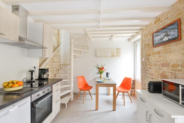 L'écrin De Douvres - Charmante Maison Pour 2p - Lion-sur-Mer