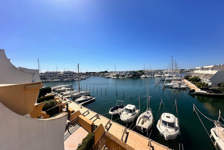 Le Plaisancier - Appartement Terrasse Vue Sur Le - Le Grau-du-Roi