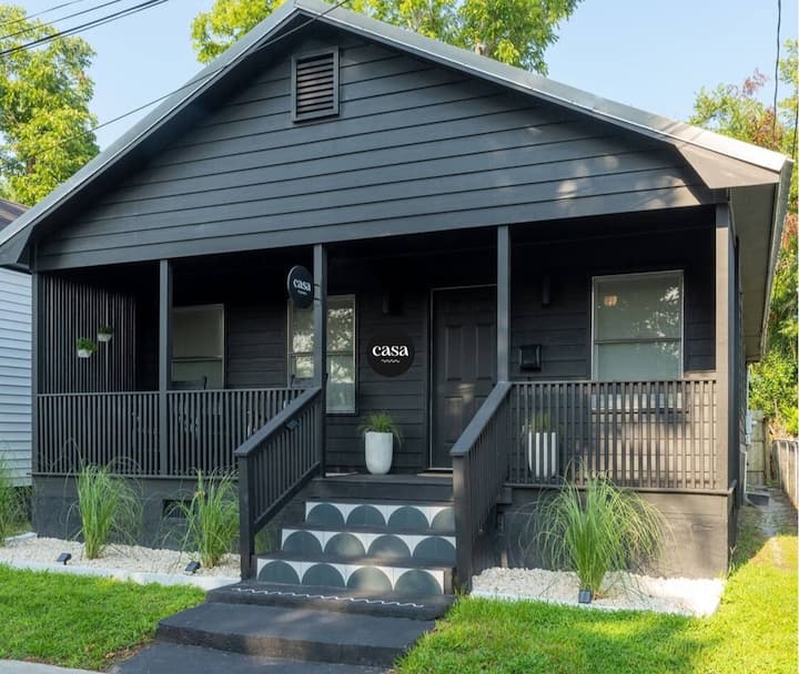 Bungalow De 3 Chambres à 5 Min Du Centre-ville - Wilmington, NC