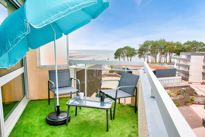 Vue Mer - À 160m De La Plage - Appart Pour 4 - Bénodet