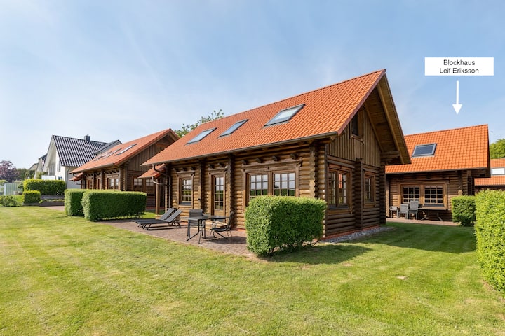 Blockhaus Leif Eriksson 2. Reihe Meerblick - Sassnitz