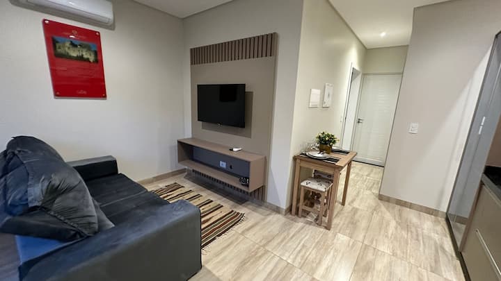 New Castle Of Ansermbourg -Apt No Centro - Foz do Iguaçu