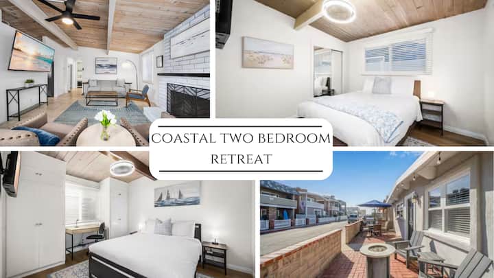 Coastal 2br Retreat-steps To Beach-private Patio - Costa Mesa, CA