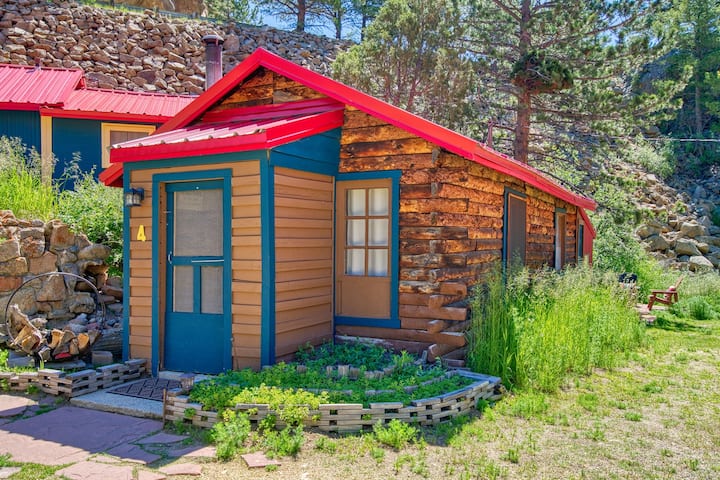 Rustic Riverside Cabin With Patio — Family Escape - Allenspark, CO