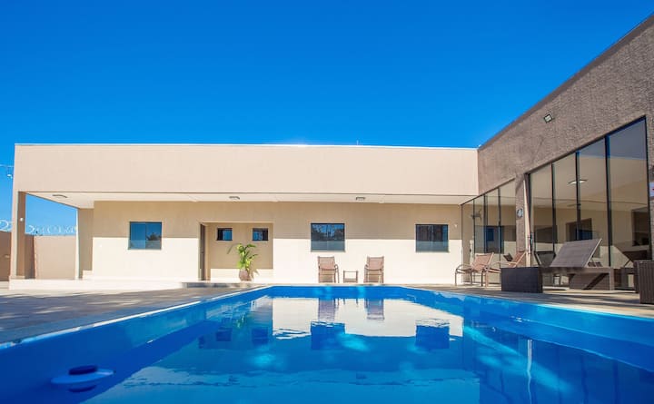 Casa Com 5 Suítes Próximo Ao Lago Corumbá. - Caldas Novas