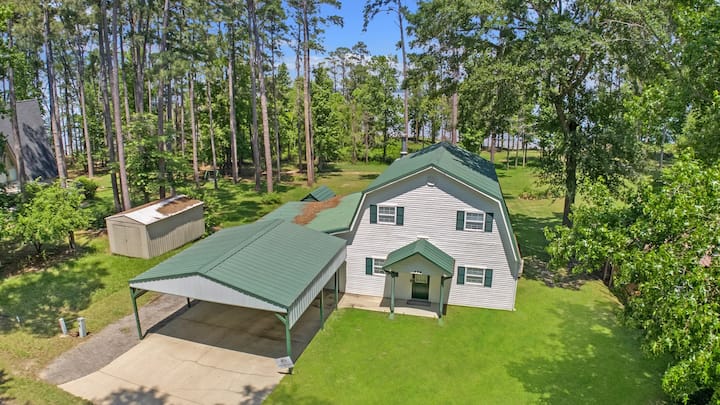 Waterfront Home On South End Of Lake Sam Rayburn - Blue Hole, Zavalla