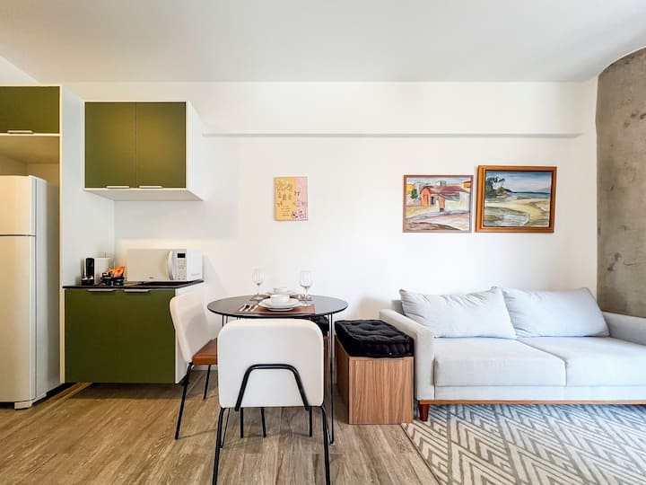 Arvo101_2 Dorm. Moderno, Completo E Bem Localizado - Sao Paulo