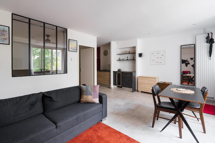 Moderne Et Lumineux - 1 Chambre - Bnf - Rue Saint-Maur