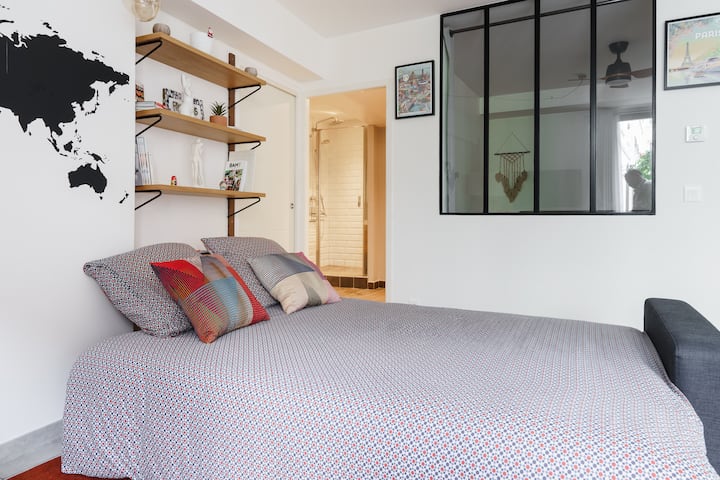 Moderne Et Lumineux - 1 Chambre - Bnf - Paris