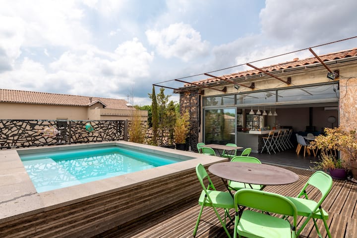 Le Couvent Des Ursulines - Penthouse Avec Piscine - Languedoc-Roussillon