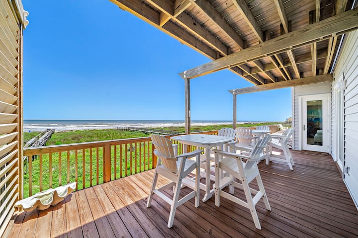Château De Sable&nbsp;|&nbsp;Bord De Mer Et Promenade Privée - Galveston, TX