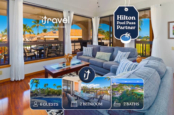 Hilton Pool Pass Incl - Spacious & Relaxing Resort - Hawaï