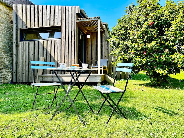 Jolie Maisonnette Bois, Jardin *Le Lodge Kerfoz* - Combrit
