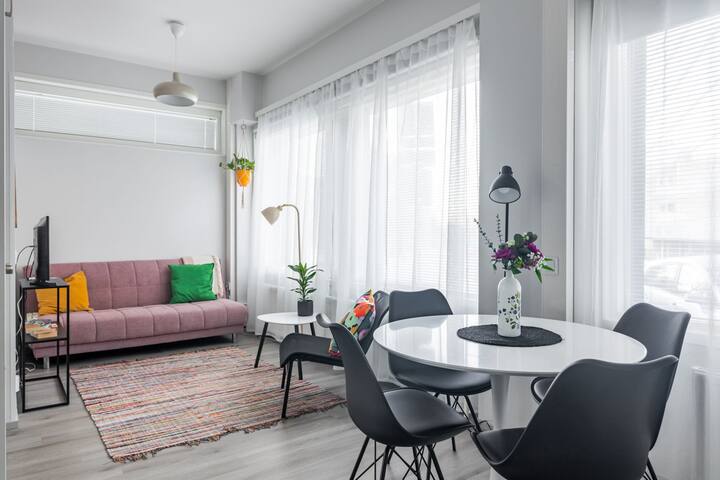 Stylish 47m2 Studio Apt With Private Entrance - Lahti