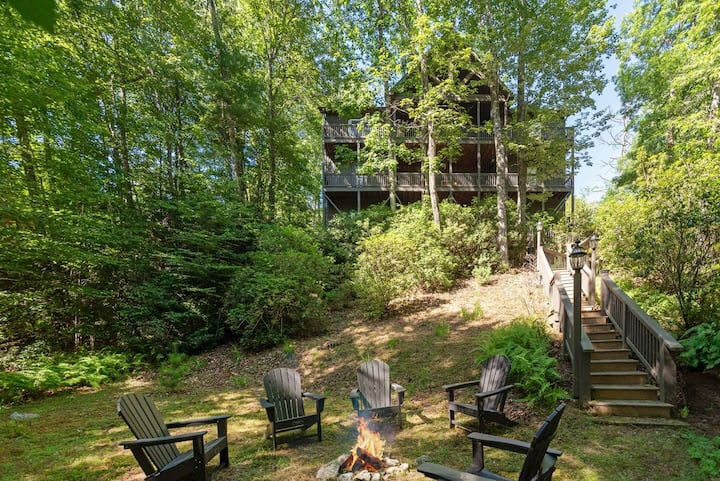 Sapphire Lodge W/six Rooms-resort:10min! King Ensu - Cashiers, NC
