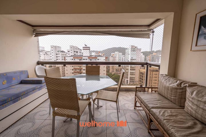 Apto No Guarujá A Passos Da Praia Das Pitangueiras - Guarujá