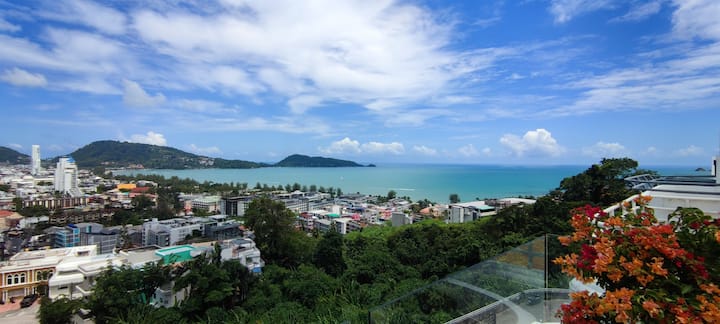 Stunning Seaviews & Covered Rooftop Terrace - Patong Beach