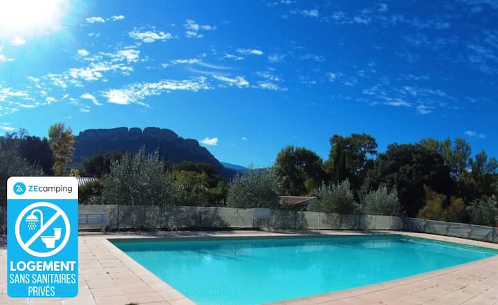 Zecamping 3* Tente 30m² Piscine - Buis-les-Baronnies