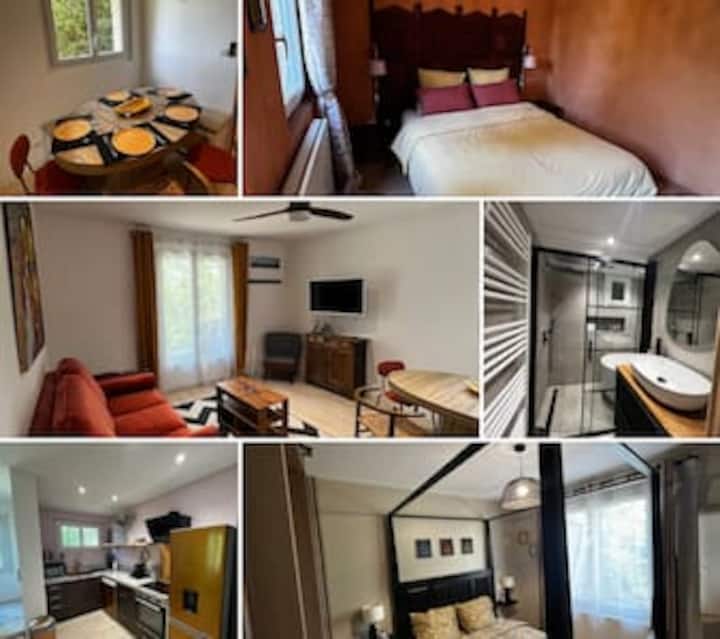 Les Escales D'elynaïs - Gîte Pour 6 Personnes - Rustrel