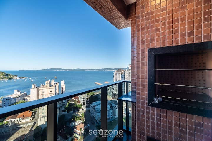 Bbq Apt 280m Beach W/ Sea View Mhf1702 - Itapema