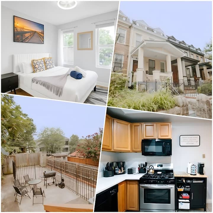 Spacious & Stylish 4bd/4ba Home Near Capitol Hill! - Washington