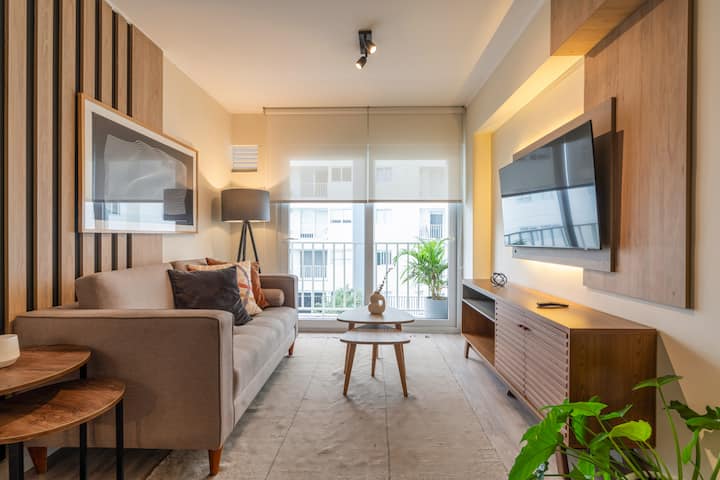 Geko | The Oak_2br In Miraflores Near Kennedy Park - Lima