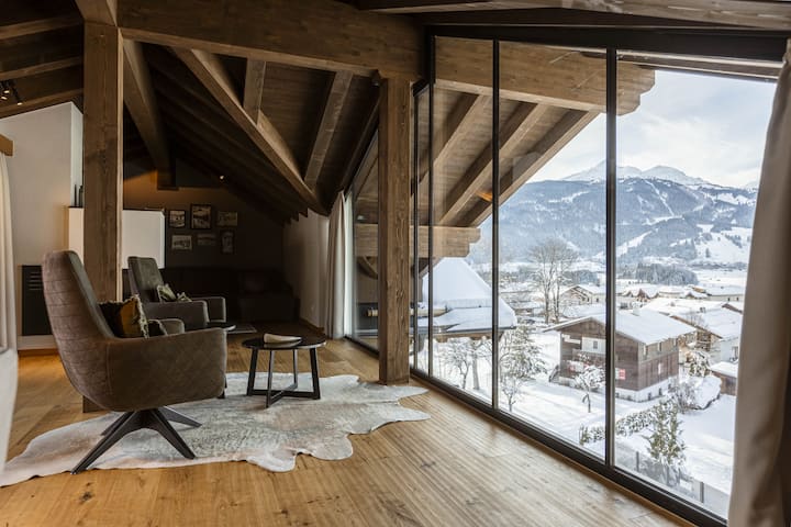 Premium Penthouse With 3 Bedrooms - Lermoos