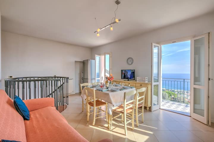 Palms Villa - Sea View - Happy Rentals - Bordighera