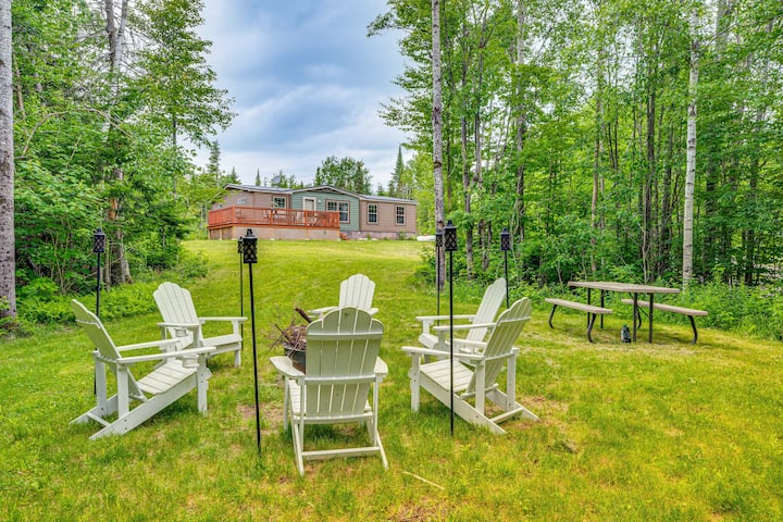 4 Mi To Lake Francis: Peaceful Pittsburg Home - Pittsburg, NH