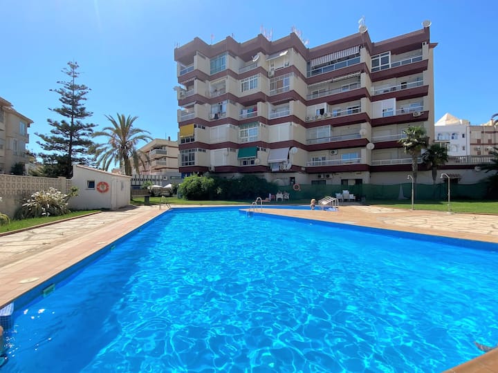 Shr057 Estudio Con Piscina Y Cerca De La Playa - Nerja